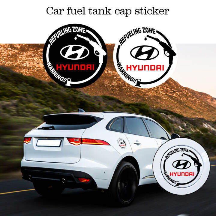 Car Accessories Stickers Car Fuel Tank Cap Decal Auto Badge Applique ...