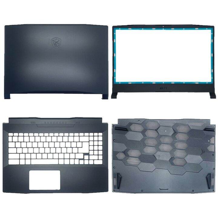 New Laptop Top Case For MSI GF66 MS-1581 1582 Katana GF66 Series LCD Back Cover/Front Bezel ...