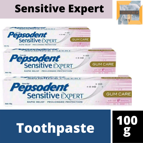 Pepsodent Pasta Gigi Sensitive Expert Gum Care 100 Gr - Pasta Gigi ...