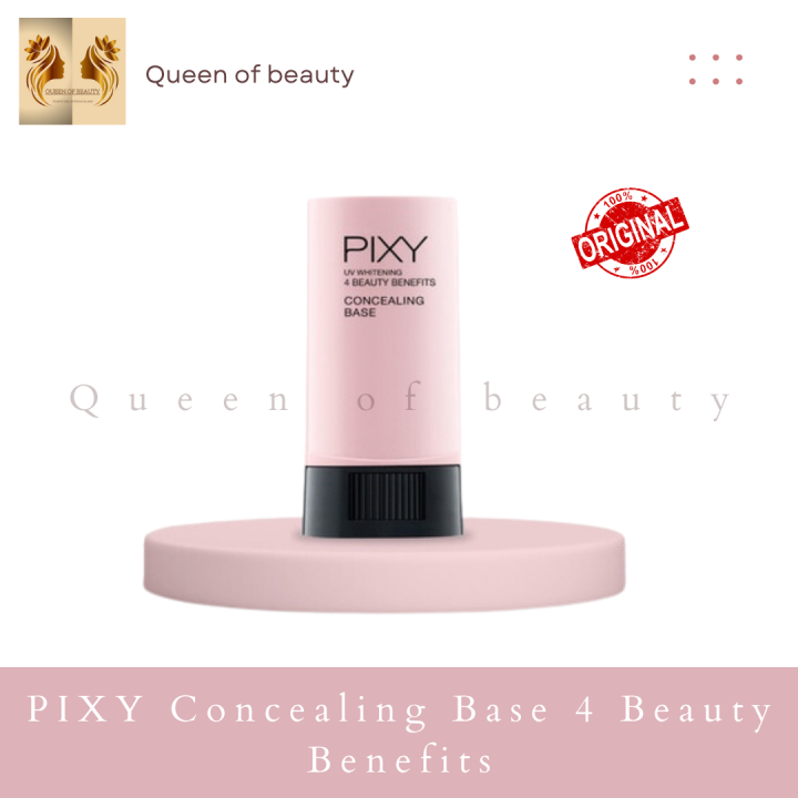 PIXY Concealing Base 4 Beauty Benefits 01 Natural Beige | Lazada Indonesia