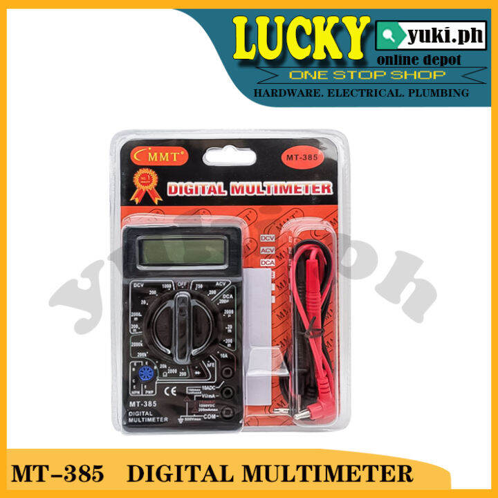MT-358 DIGITAL MULTIMETER HANDHELD TESTER | Lazada PH