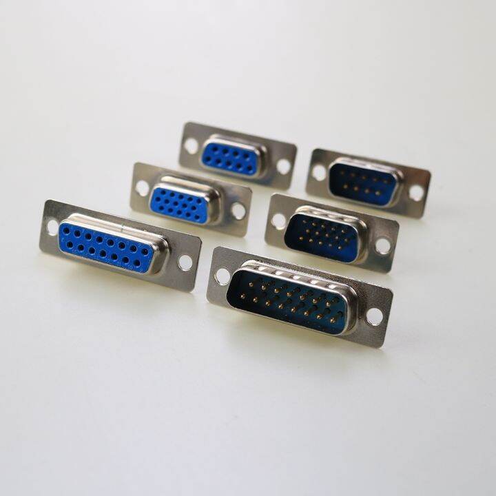 1PCS DB9 DB15 DB25 D SUB Adapter 9/15/25 Pin Male Female Connector Welded RS232 Serial VGA ...