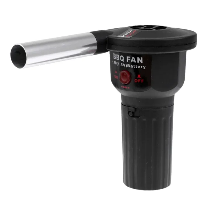 Electric BBQ Air Blower Fan Portable Outdoor Camping Picnic Charcoal ...