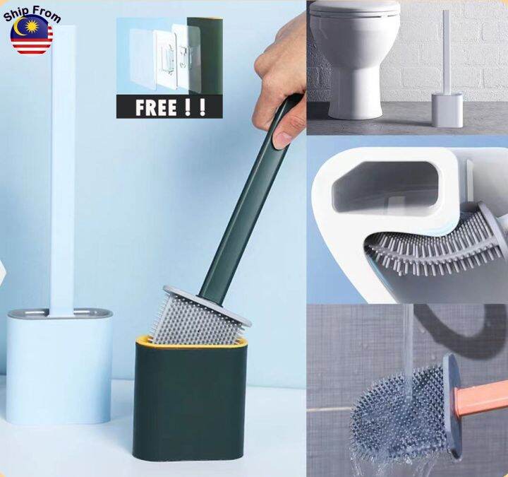 Berus Tandas Toilet Crevice Brush Nordic Style Toilet Cleaning No Dead ...