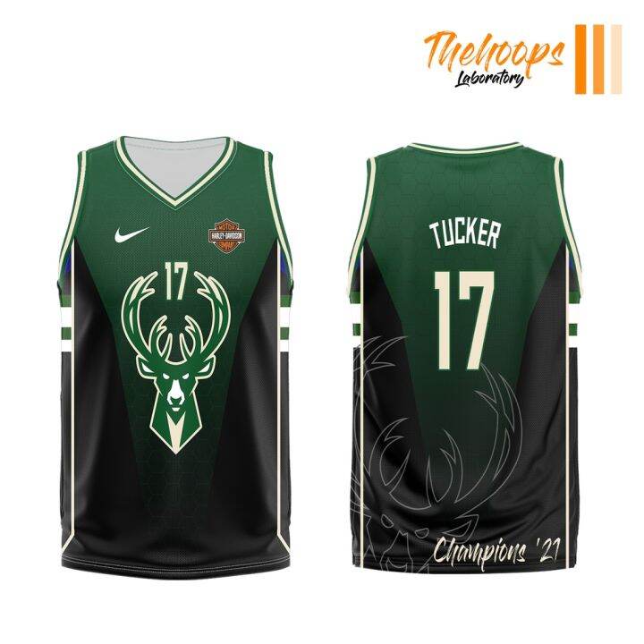 Milwaukee Bucks Champion version 1 Full Sublimation Jersey | Lazada PH