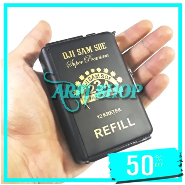 KOTAK ROKOK KOREK 234 DJI SAM SOE - KR PDK SAMSOE HITAM 6YI2G | Lazada ...