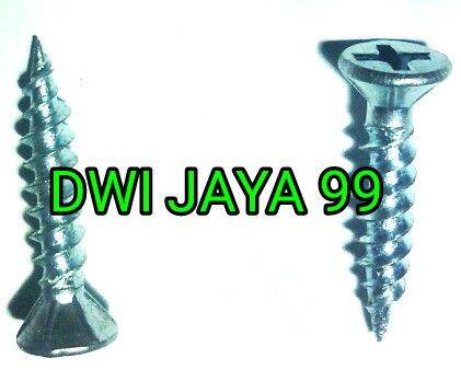 200 pcs skrup grc 6x1" kalsiboard panjang 2,5 cm | Lazada Indonesia