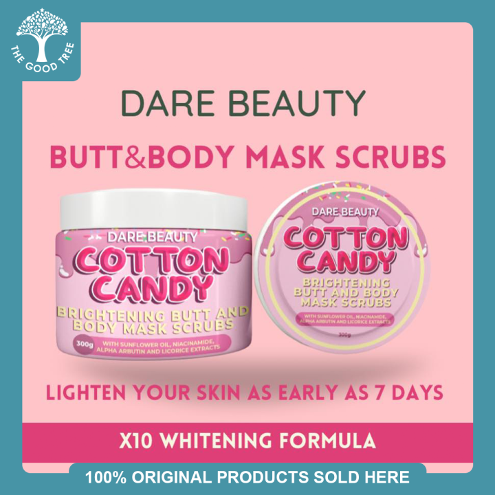 Cotton Candy Brightening Butt and Body Mask Scrubs 300g | Lazada PH