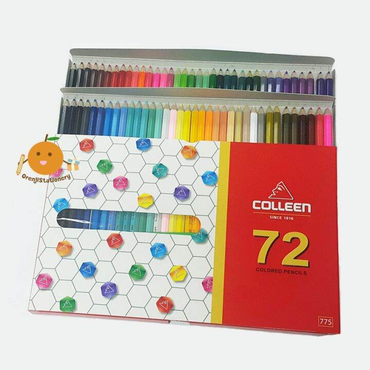 สีไม้ Colleen คอลลีน 72 สี | Lazada.co.th