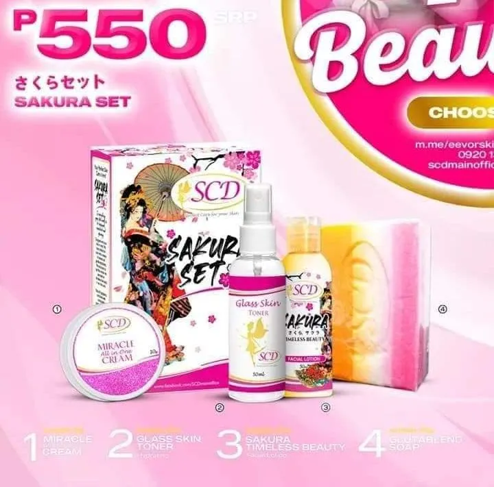 Best Seller | Scd Sakura Set A | ORIGINAL SCD SAKURA SET (MAINTENANCE ...