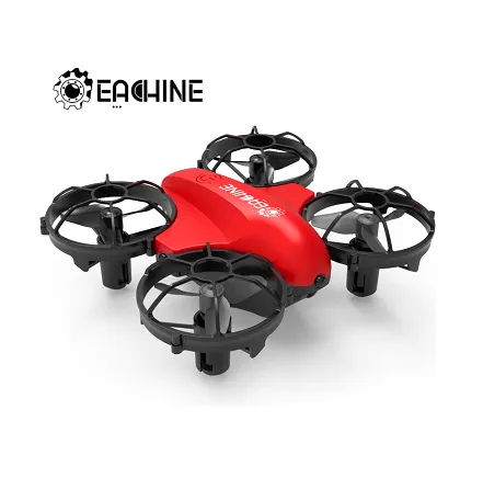 Eachine โดรนควบคุมระยะไกล E008นิ้ว,โดรนขนาดเล็กม้วนได้2.4G 4CH 360องศาโหมด Headless 6แกนหลีก ...