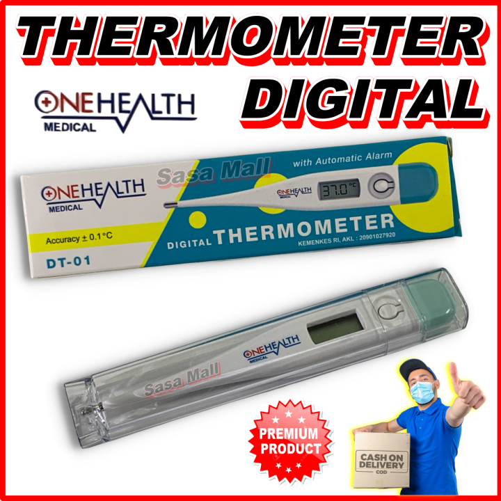 [COD] Onehealth Digital Thermometer DT-01 One Health Original With Box ...