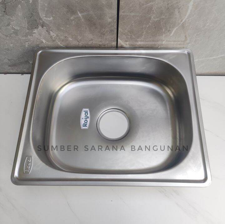 Kitchen Sink Stainless / Bak Cuci Piring BCP Royal SB 42 | Lazada Indonesia
