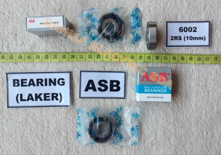 BEARING (LAKER) 6002 2RS ASB | Lazada Indonesia