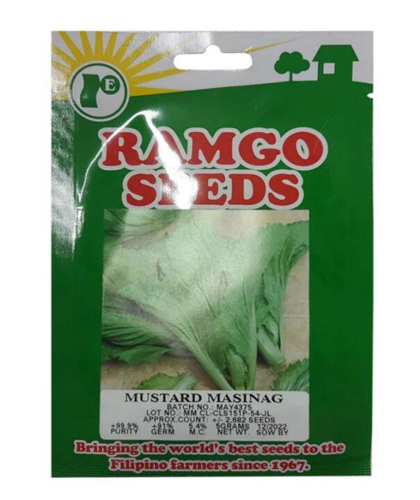 RAMGO SEEDS | MUSTARD MASINAG 5G | Lazada PH
