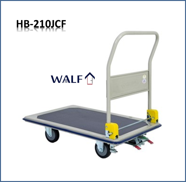 Trolley Jumbo HB-210JCF Steel Platform Truck With Foot Brake | Lazada Indonesia