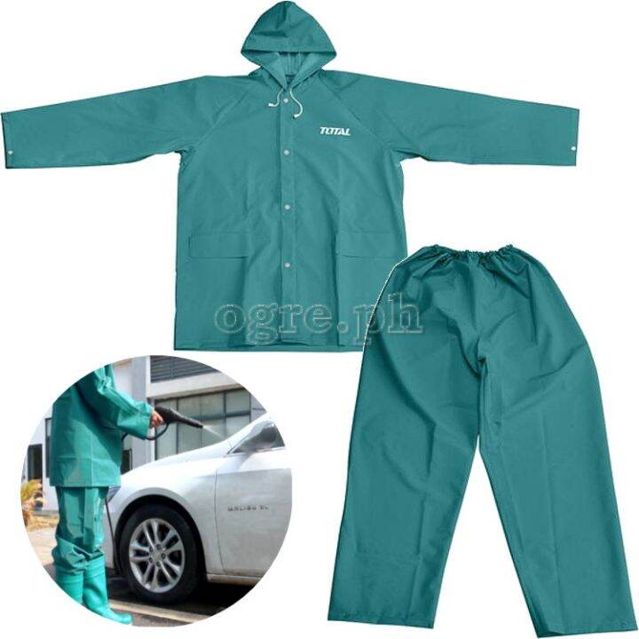 Total THTRS031 Industrial Rain Suit Set | Lazada PH