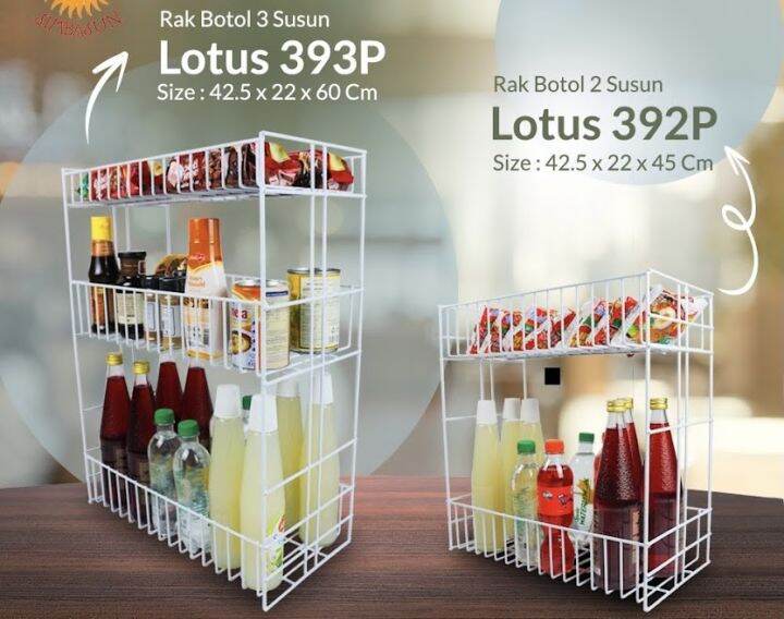 Rak Botol Susun Tempat Taro Botol Rak Dapur Rak Kecap Rak Gelas ...