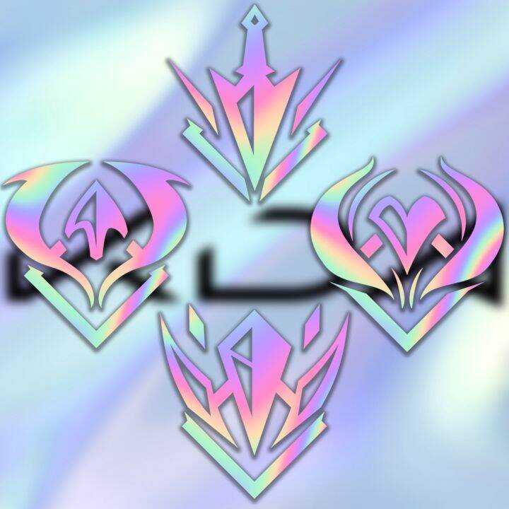 【Hot】 KDA Logo Vinyl Decal Cut Out | Lazada PH