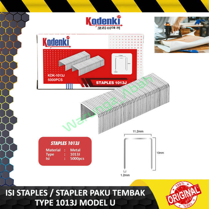 ISI ULANG REFIL REFILL AIR SETEPLES STEPLES STAPLER STAPLES STAPLE PAKU ...