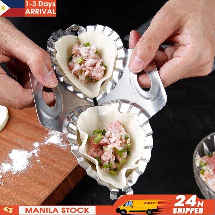 [MORLY] Dumpling Making Tools / Stainless Steel Dumpling Ravioli Maker ...