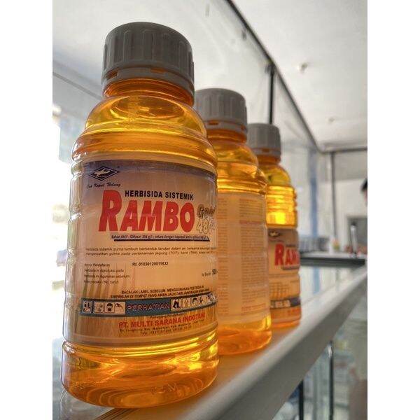 Nusantara tani - Rambo Gold 480SL 500ml Herbisida Sistemik Obat ...