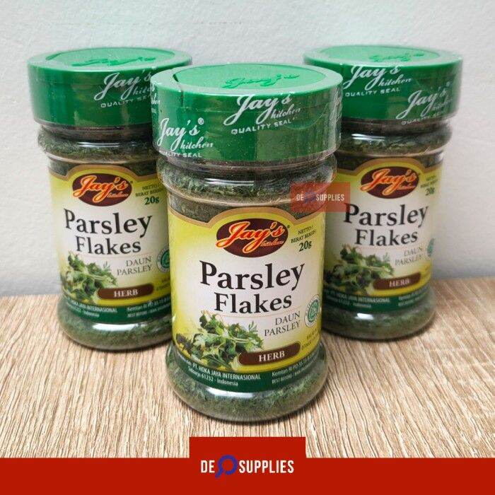 Jay's Parsley Flakes 20gr - Jays Daun Parsley Leaves Bubuk Herb Jay ...