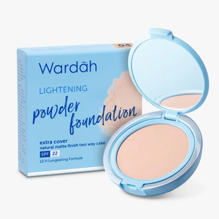 Wardah Lightening Powder Foundation Extra Cover - 10gr | Lazada Indonesia