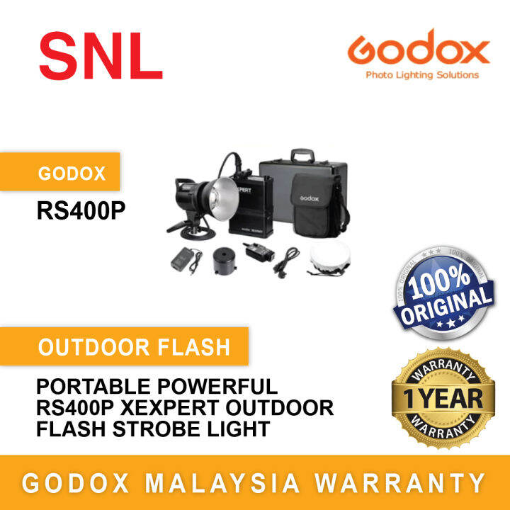 Godox RS400P Expert Outdoor Flash | Lazada