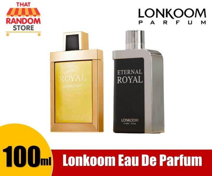 LONKOOM Royal EDP Perfume 100ml For Men (Eternal Royal / Gold Royal ...