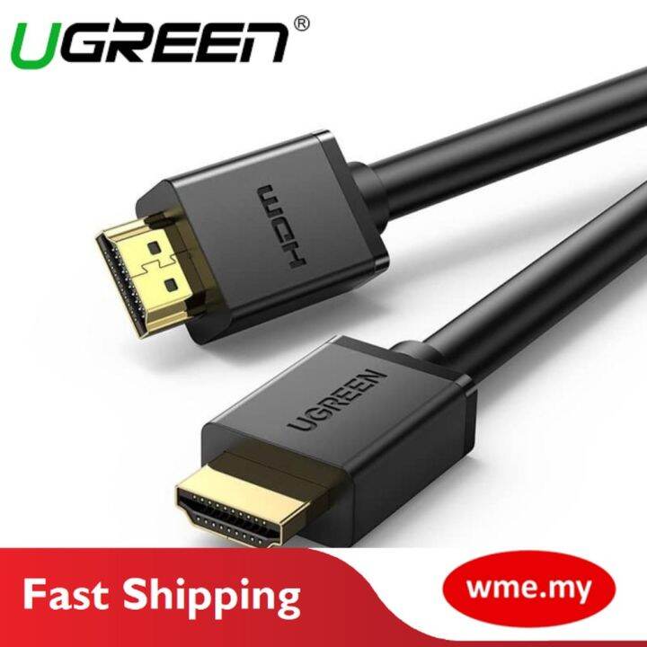 UGREEN HDMI CABLE (黑色) 2.0 4K 60HZ | Lazada