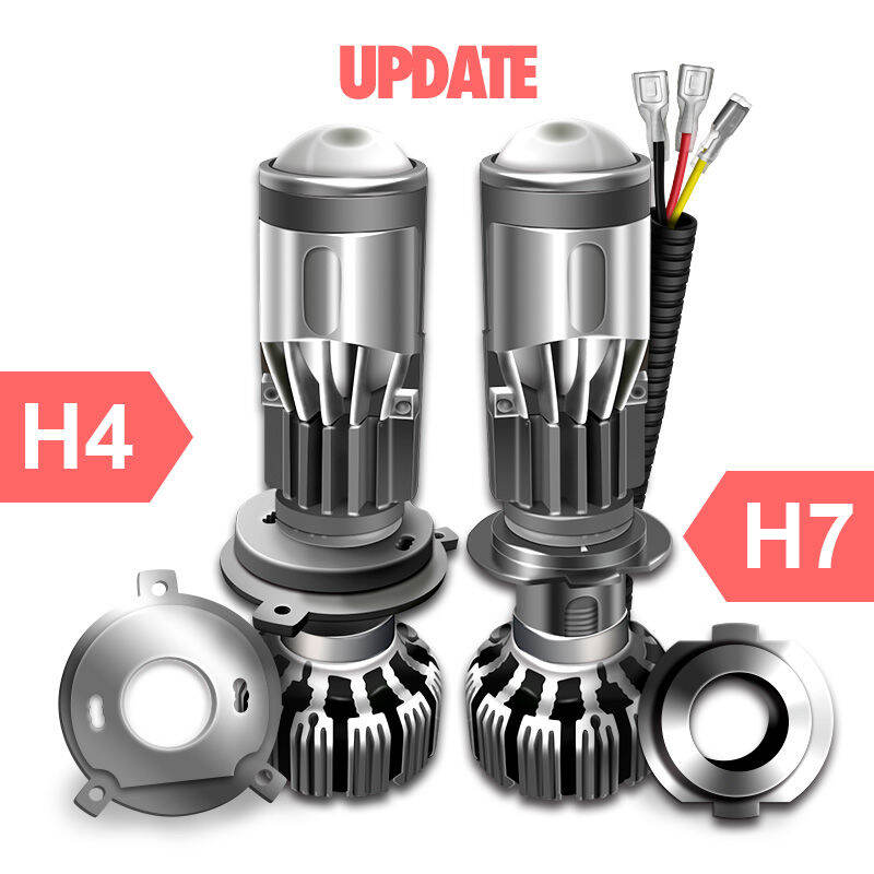 G7 Mini-lens H4H7 adaptor and spare wire changing H4 H7 socket to each ...