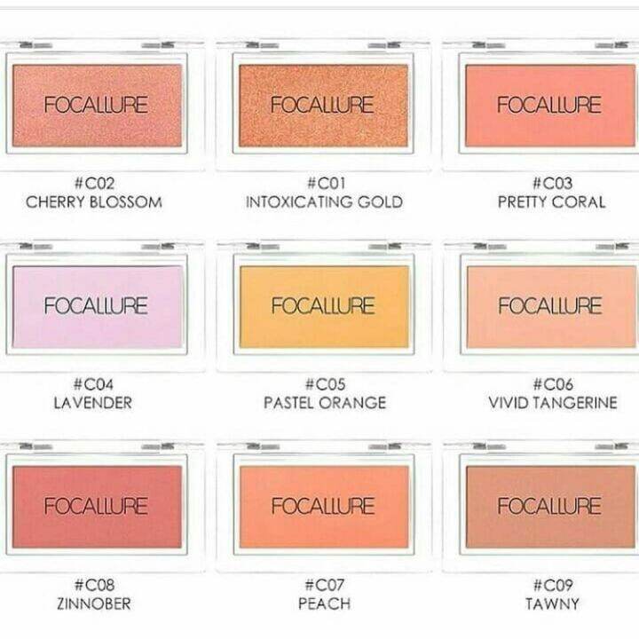EXP 2022- Focallure Single Fresh Blushon Blush On Sugar | Lazada Indonesia