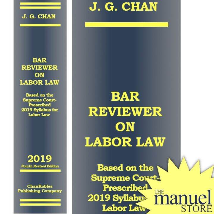 Chan (2019) - Labor Bar Reviewer on ChanRobles Robles Based the Court ...