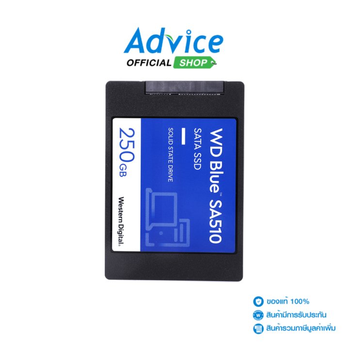 250 GB SSD SATA WD BLUE (WDS250G3B0A) 3D NAND | Lazada.co.th