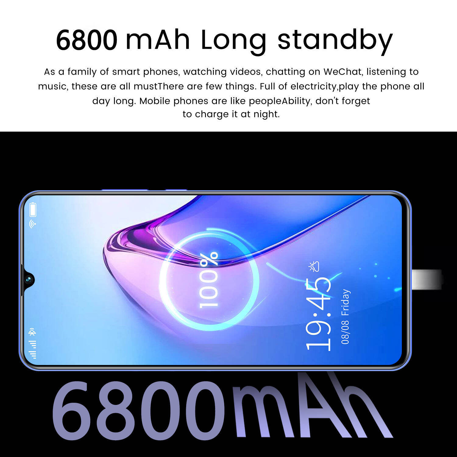 (พร้อมส่ง) VIVQ Y22 5G 7.5นิ้ว โทรศัพท์มือถือ รองรับ2ซิม Smartphone 4G ...