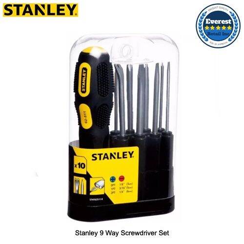 Stanley 9 Way Screwdriver Set | Lazada PH