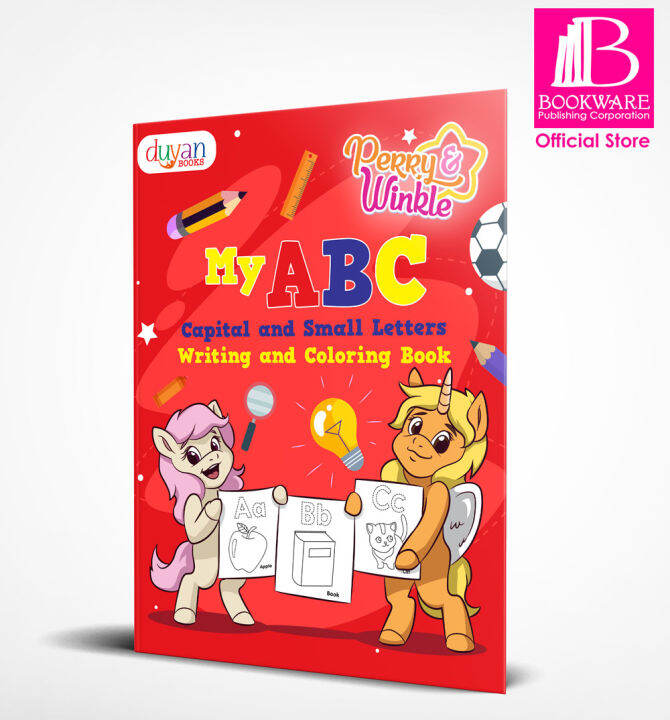 Perry & Winkle: My ABC Capital & Small Letters Writing & Coloring Book ...
