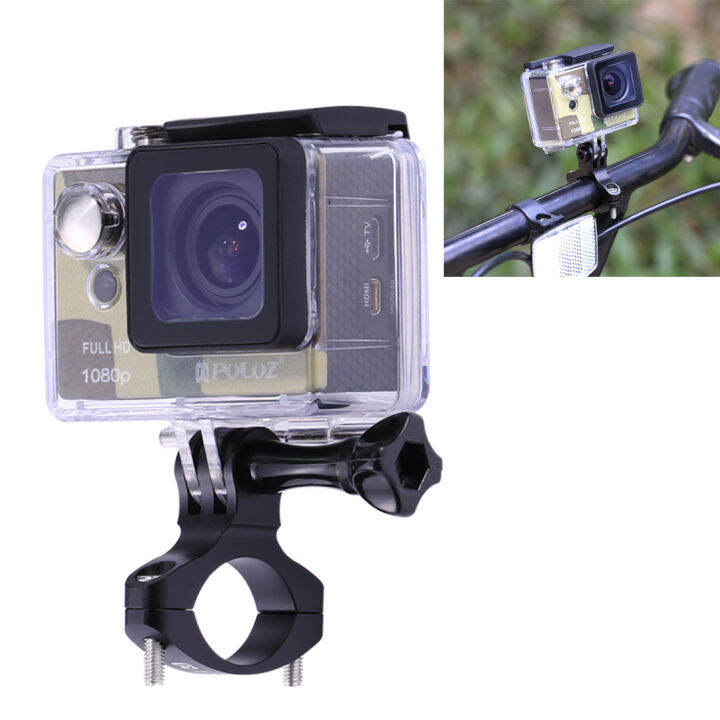 PULUZ Bike Handlebar Adapter Aluminum Mount for GoPro HERO9 Black ...
