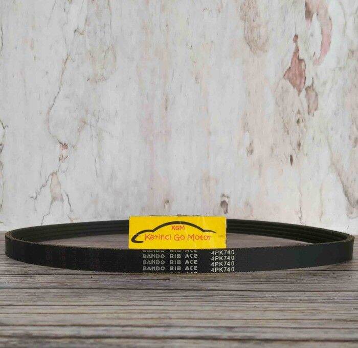BANDO VAN BELT 4PK 740 RIB BELT TALI KIPAS 4PK-740 FAN BELT ALUR ...