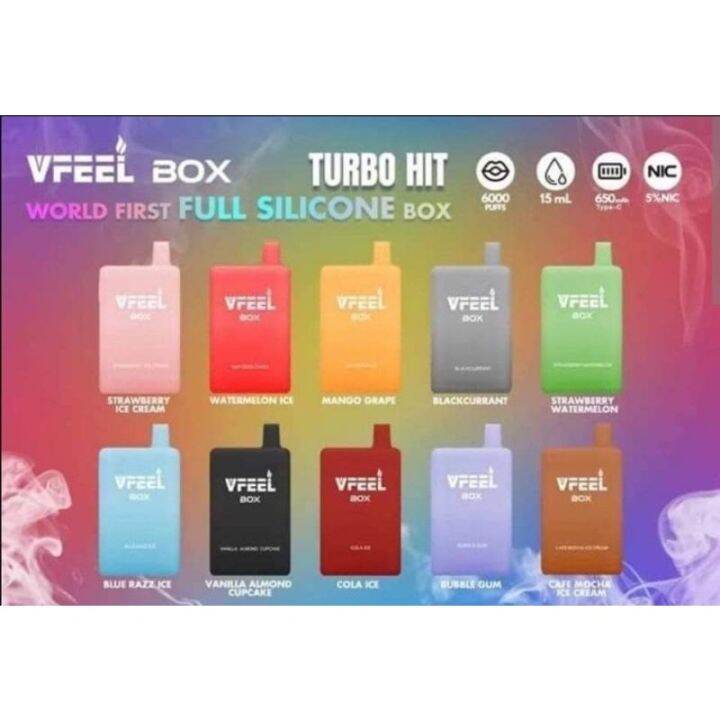 RAVETHIRTY VFEEL BOX 6000 PUFFS DISPOSABLE PODS DEVICE | Lazada PH