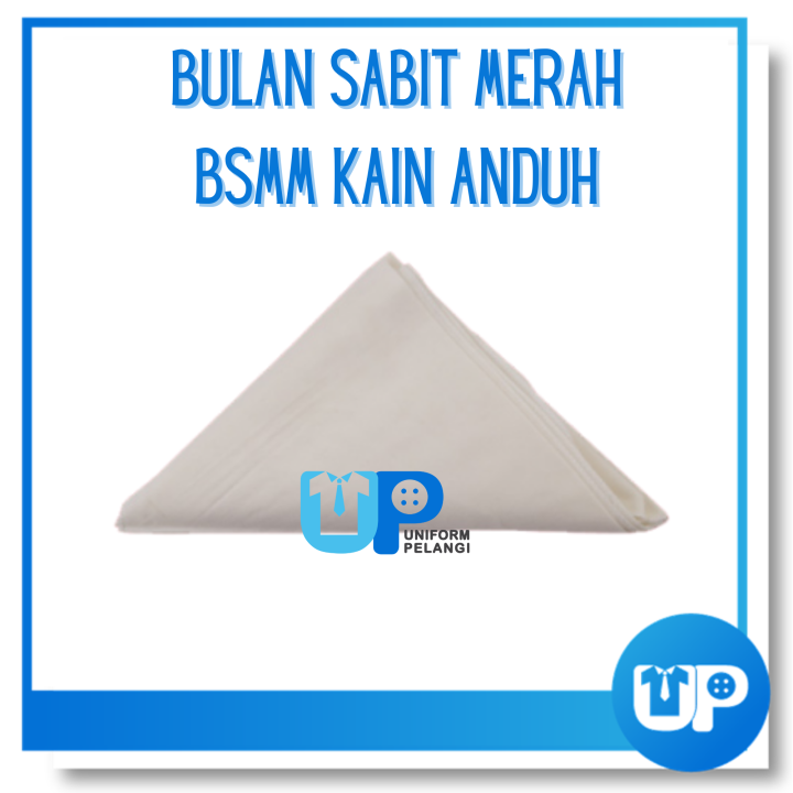 [KAIN ANDUH] Kain Anduh BSMM Sling Cloth Triangle Bandage (BULAN SABIT ...