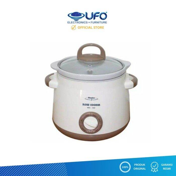 MASPION MSC1825 SLOW COOKER KAPASITAS 2,5 LITER | Lazada Indonesia