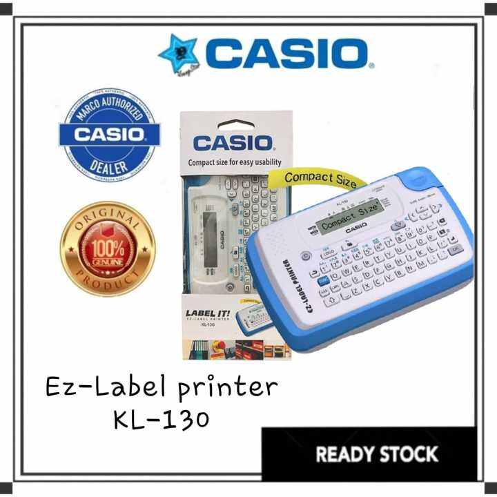 CASIO Label Printer KL-130 LABEL IT ! | Lazada