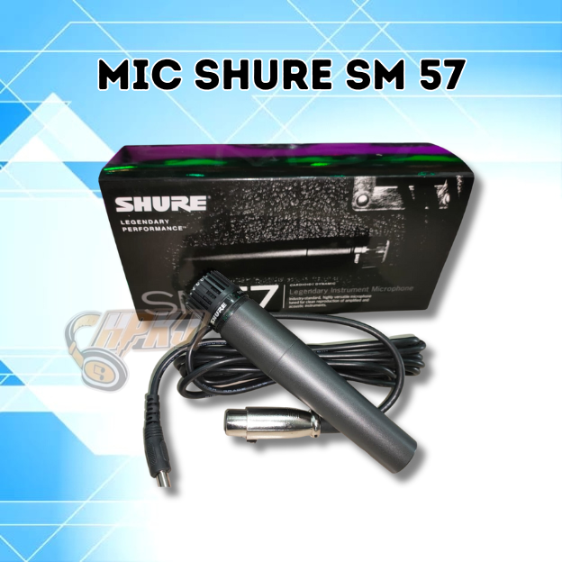 MIC MICROPHONE SHURE SM 57 MICROPHONE INSTRUMEN SHURE SM-57 | Lazada ...
