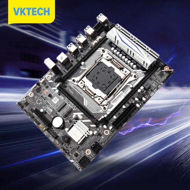 [Vktech] X99-ET Desktop Server Motherboard RAM 64GB LGA2011-3 Computer Motherboard 4 SATA PC ...