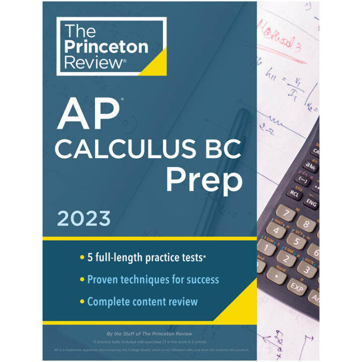[AUthentic Version }2023 Princeton Review AP Calculus BC Prep :5 full ...