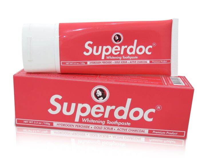 ยาสีฟัน Superdoc สูตรwhitening | Lazada.co.th