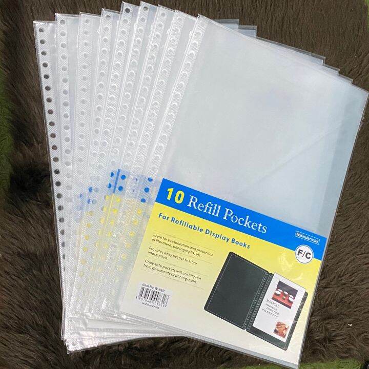 Clear Book Refill 10s LONG/SHORT | Lazada PH