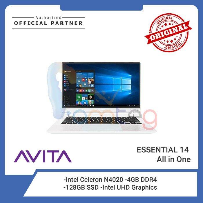AVITA ESSENTIAL 14 NE14A2IDC43B Intel Celeron N4020 4GB 128GB SSD WIN10 ...